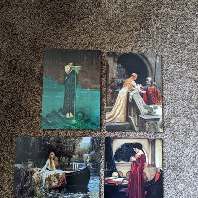 Edmund Leighton god Speed 1900 Reproduction Digital Print Royalty ...