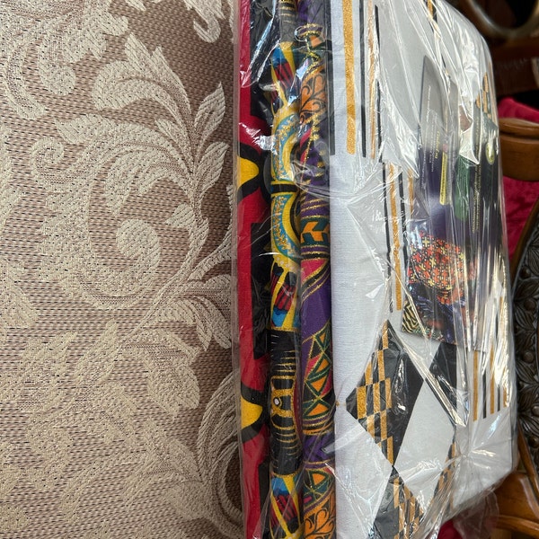 WP1307 - Angolan Samakaka 100% Cotton African Ankara Fabric | Vibrant ...