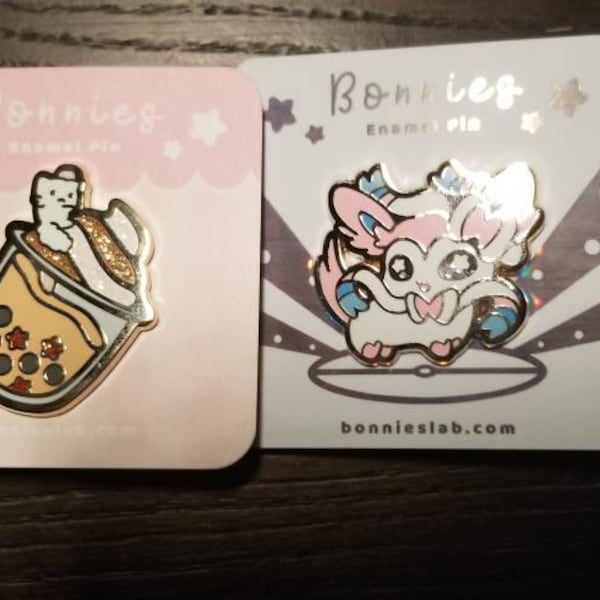 Neko Cafe Sweets Series 2 Enamel Pins Set | Cat Enamel Pin | Cat Lapel ...