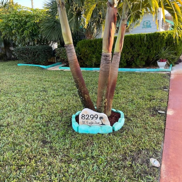 LARGE ENGRAVED Address Marker. Free Design, Text, Graphics & Color ...