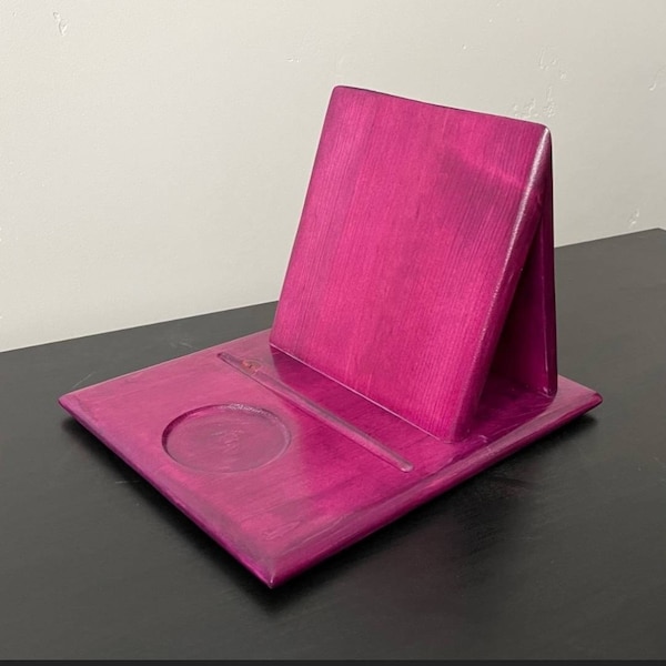 Personalized Solid, Wooden Book Rest / Book Holder / Book Valet ...