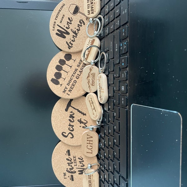 Adventures Keychain SVG, Glowforge Files Keychain, Laser Cut Files ...