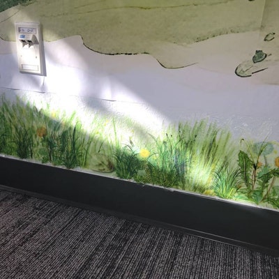 Basic Grass Decals, Sectioned Grass Decals, Realistic Grass Wall Art ...