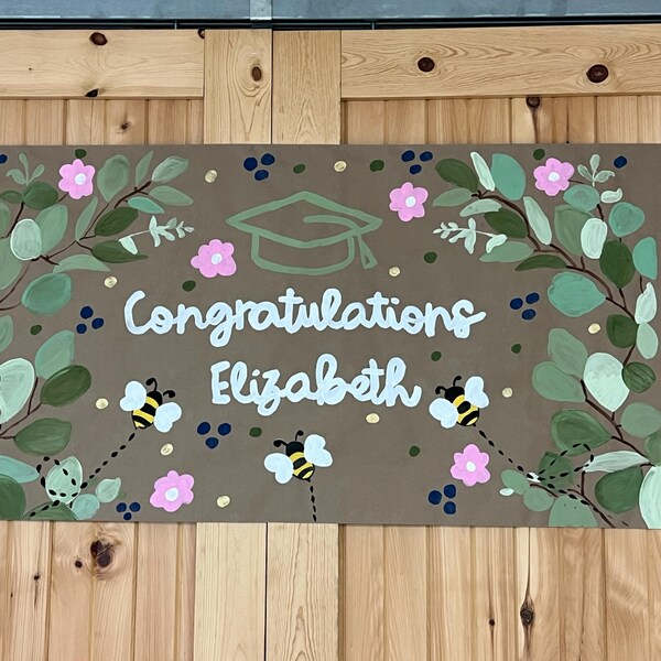 Digital File Brown Paper Banner Template - Etsy