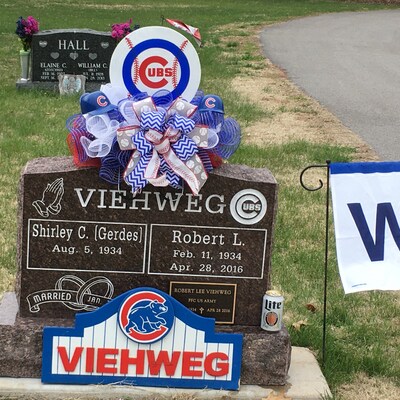 Chicago Cubs Name Sign cubbies Custom Made Wood Decor Sign Chicago Cubs ...