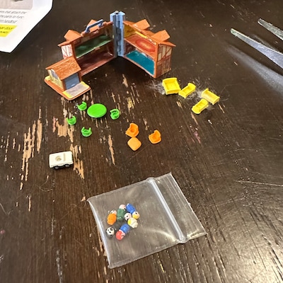 Tiny Gumby & Pokey Toys in Vintage Packaging or Loose in 1:12 Scale for ...