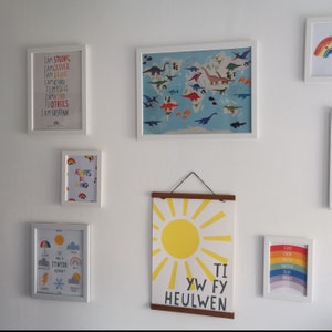 WELSH Weather Chart Print Welsh Nursery Wall Art - Etsy