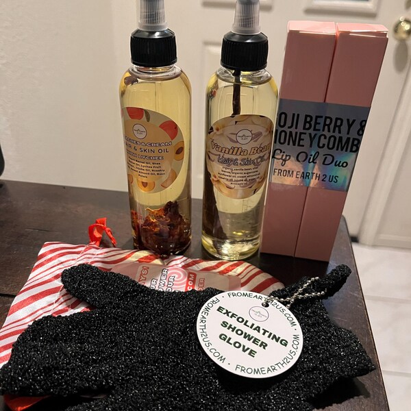Peaches and Cream With Lychee Moisturizing Hair & Skin Oil - Etsy