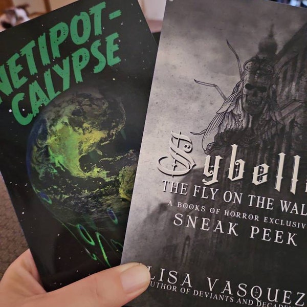 Books of Horror Spine Pen - Etsy