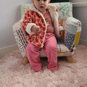 Winter Jacket PDF Sewing Pattern A4 A0 Projector Formats Baby and Kids ...