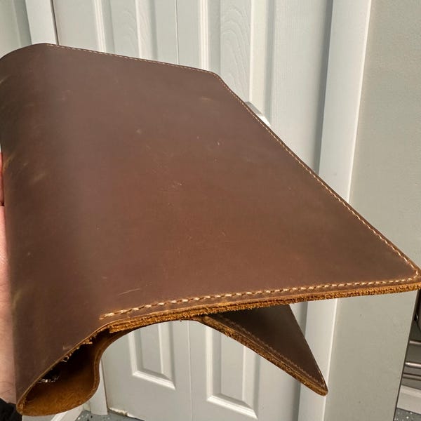 Leather Binder 3-ring, Compatible 8.5 X 11 Refill Paper, A5, B5 Paper ...