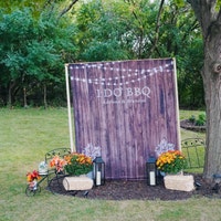 Engagement Backdrop, I Do BBQ Sign, I Do BBQ Decorations, Couples ...