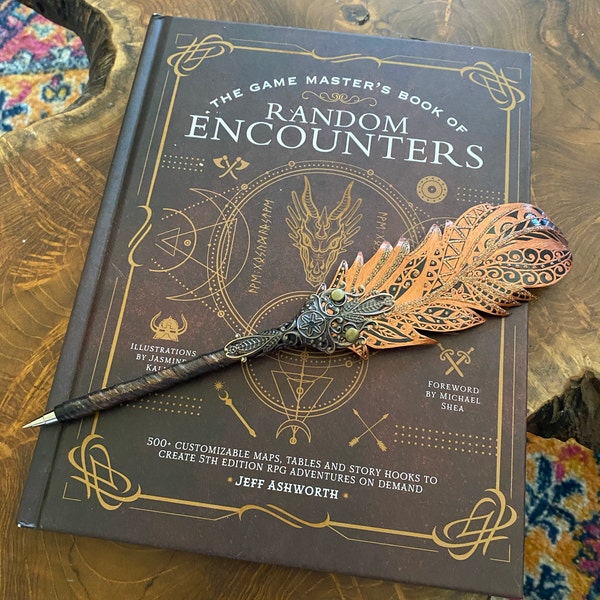 Fountain Journal Pen, Fantasy Quill Gothic Pen, 30th Birthday Wife Gift ...