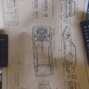 Mercedes W121 190SL Sport Roadster 1955-63 Construction Drawing ART ...