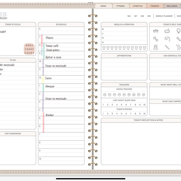Digital Note Taking Goodnotes Notability Template College Student ...