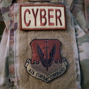 CYBER Duty Identifier Tab / Patch - Etsy
