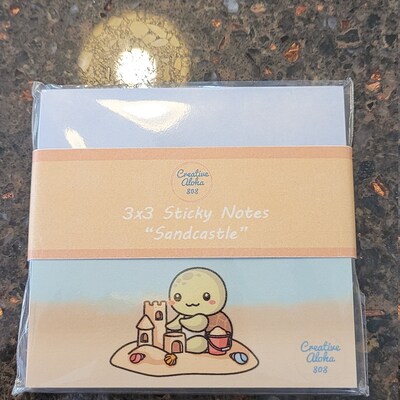 Holiday Sticky Notes Kawaii Sticky Notes Turtle Notepad - Etsy