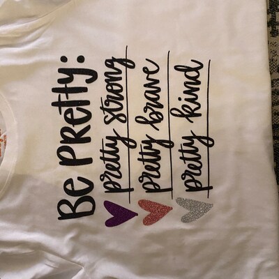 Be Pretty SVG, Be Strong SVG, Be Brave SVG, Be Kind Svg, Strong Woman ...