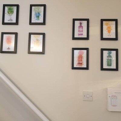 British Garden Birds Identification Chart Wildlife Poster A5 A4 A3 A2 ...