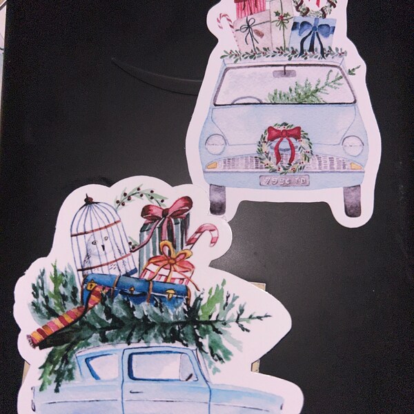 Christmas at the Burrow Card, Christmas Card, Magical Christmas Card ...