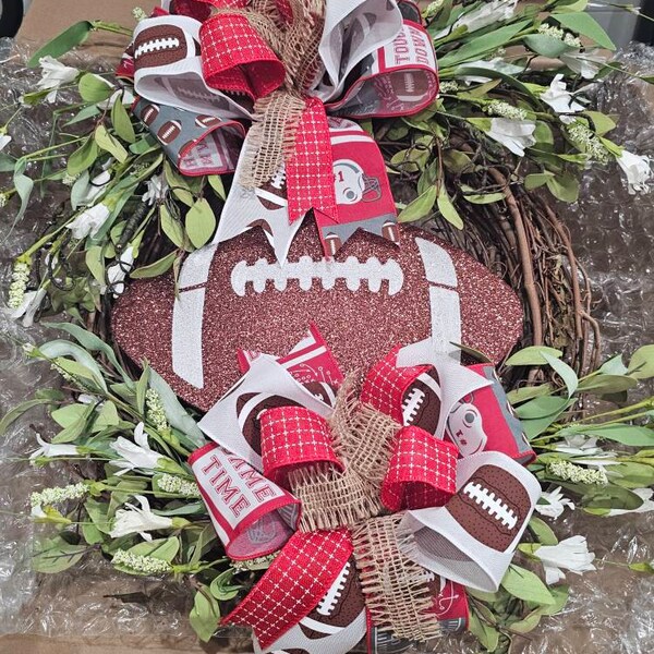 University of Tennessee Wreath/tennessee Football Wreath/ut Gifts ...