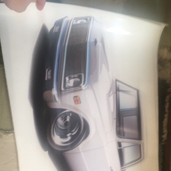 Chevy C-10 Fleetside Wall Decal: 1970s Classic Truck Mural - Etsy