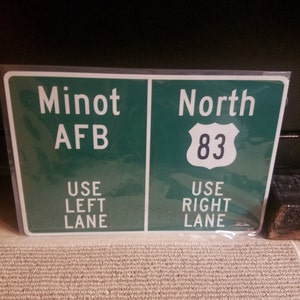 Personalized Highway Distance Sign To: Custom Location, Great Unique ...