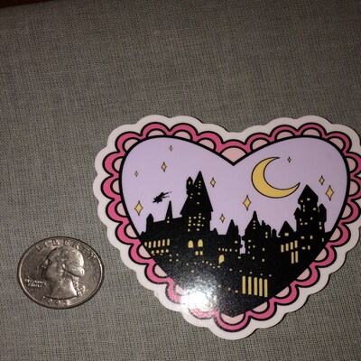 Dreamy Magical Castle Sticker - Etsy