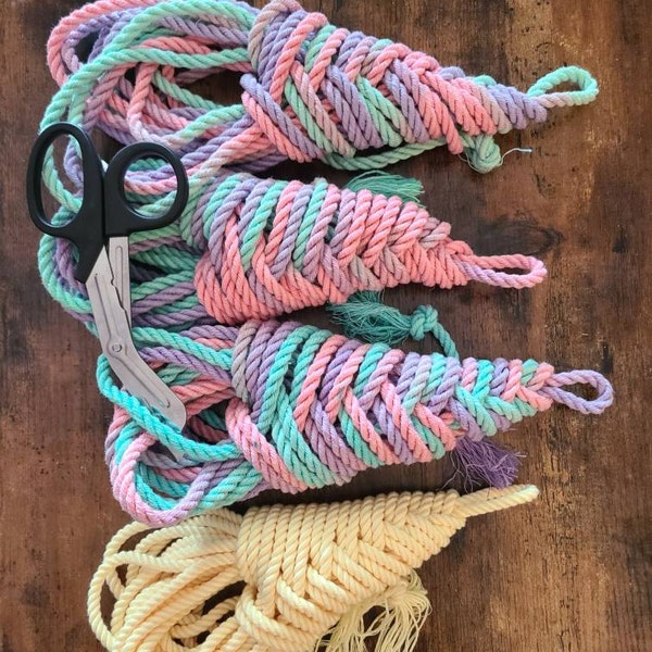 Shibari Rope. Hemp ' My Little Pony'. 7.8 Meters. Handmade Bondage Rope ...