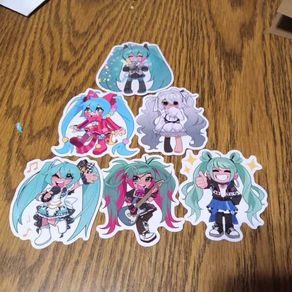Hatsune Miku Project Sekai Stickers [leo/need, More More Jump, Vivid ...