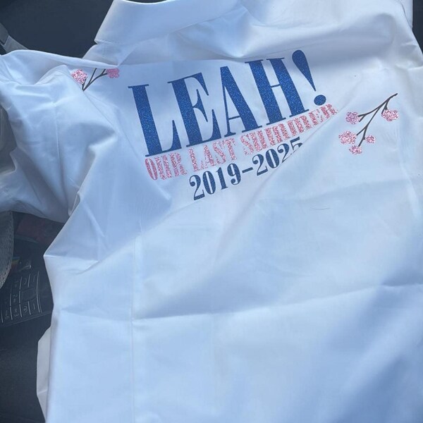 School Leavers Shirt, Clueless, Many Colours Available, Personalised ...