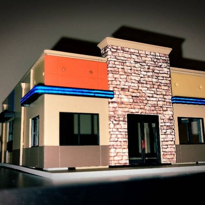 New 16 Sheets Dollhouse 1/12 Scale Wall Brick Stone 20x28cm Each Sheet ...