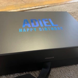 Name W/ Title Gift Box Personalized Decorative Custom - Etsy