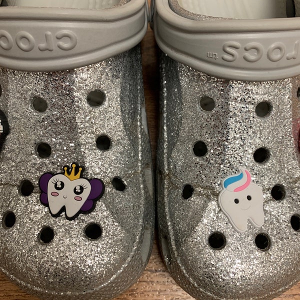 Dental Themed Shoe Charms. Teeth Charms. Tooth Charms. Dental Hygienist ...