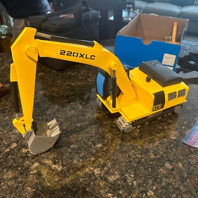 DIY Printable Garbage Truck Favorlowpoly Papercraft - Etsy