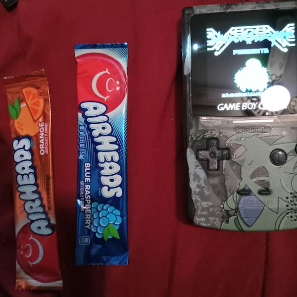 Custom Backlit Nintendo Gameboy Color Pokemon Themed Squirtle ...