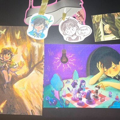 Omori Sticker Sheet Sentiments & Oddities Vol. 1 and 2 - Etsy