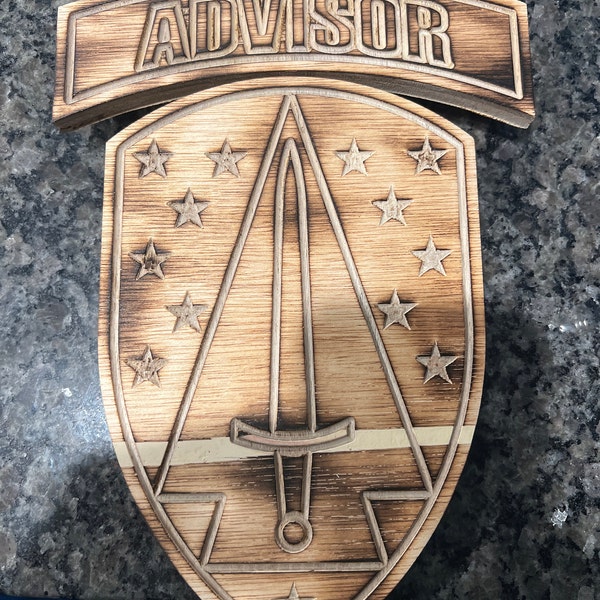 US Army Security Force Assistance Brigade Patch Vector Files, Dxf Eps ...