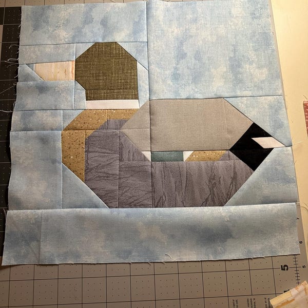 Mallard Duck Animal Camping Hunting Quilt Block PDF Pattern ...