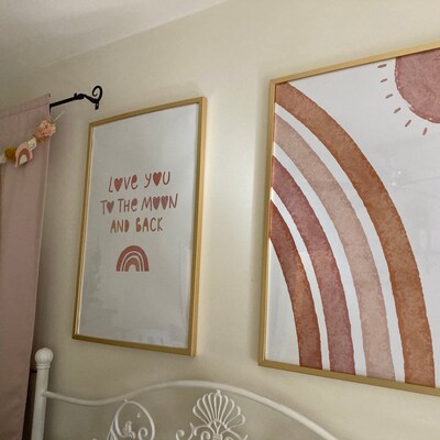 Nursery Wall Art Rainbow Nursery Decor Printable Wall Art Nursery ...