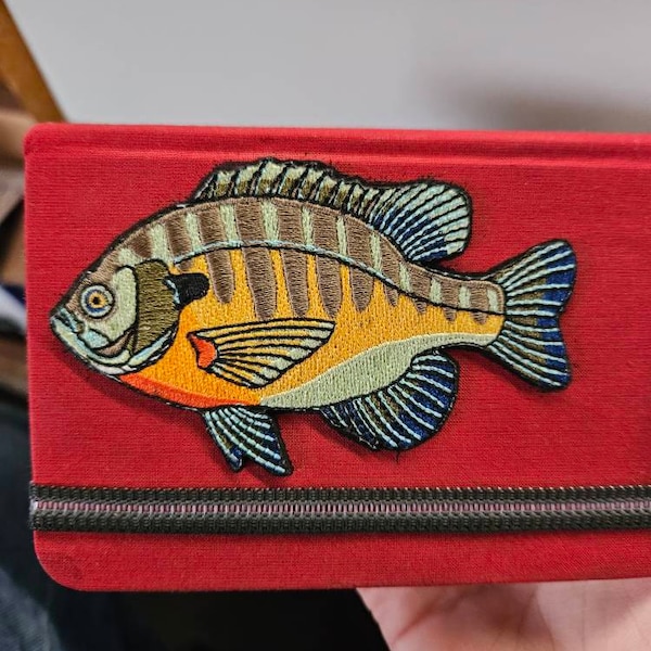 Bluegill Embroidered Iron-on Patch: Fishing Angler Gift - Etsy