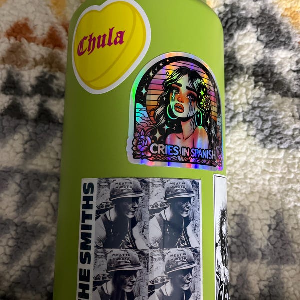 Funny Spanish Boba Tea Sticker No Seas Boba Funny Spanish Quote Laptop ...