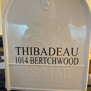 Mailbox Number With Bull Elk Scene Vinyl Decal Mailbox Decal - Etsy