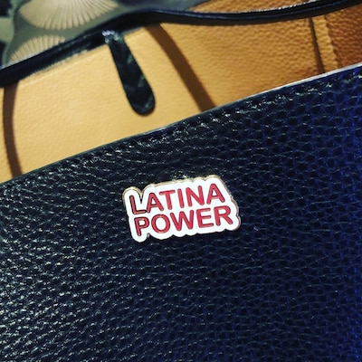 Latina Enamel Pin Latina Power Feminist Pin Latinx Latina Pins Latina ...
