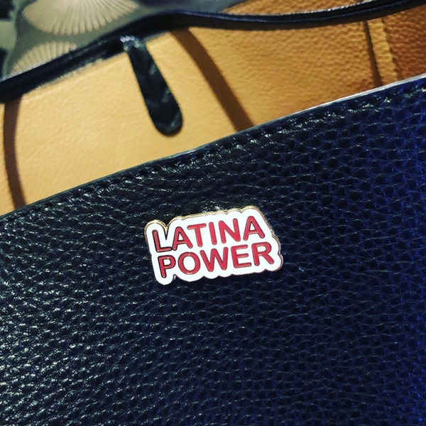 Latina Enamel Pin - Latina Power - Feminist Pin - Latinx - Latina Pins ...