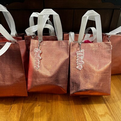 Personalized Keychain/ Acrylic Keychain / Diaper Bag Tag/ Lunch Box Tag ...