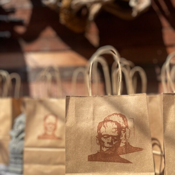 Frankenstein's Monster RUBBER STAMP, Halloween Stamp, Horror Movie ...