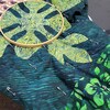 Hawaiian Quilt Pattern "ulu(bread Fruit) Leaf " 20 Inch X 20 Inch ...