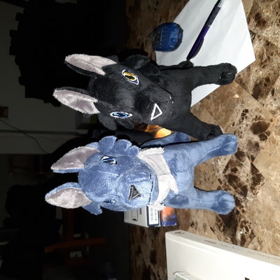 Blue Wolf's Rain Stuffed Animal - Etsy
