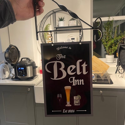 The Stagger Inn Personalised Swinging Custom Made Hanging Pub and Bar ...